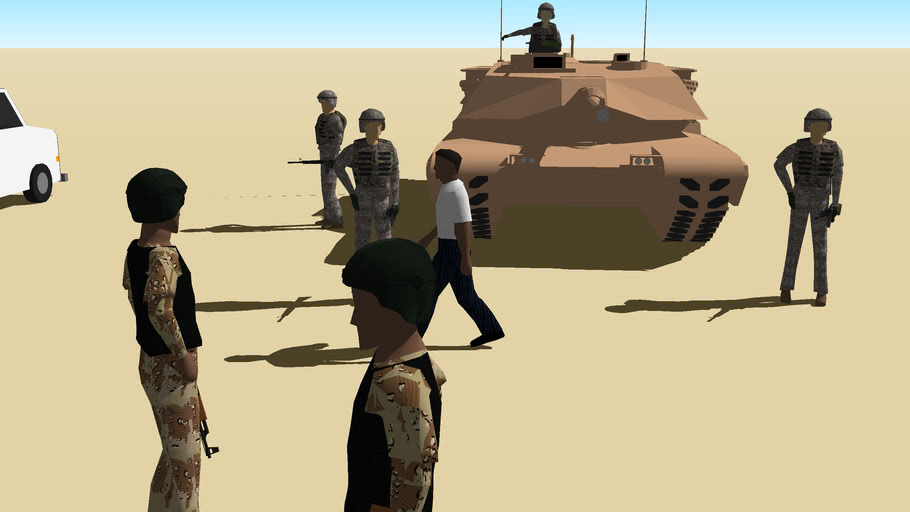 Iraq Checkpoint | 3D Warehouse