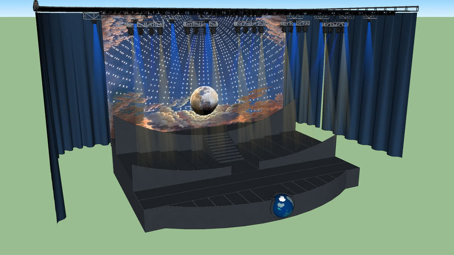 La Luna World Tour Sarah Brightman 2000 - 2001 | 3D Warehouse