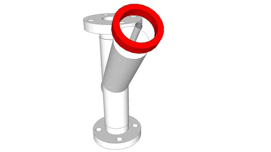 1.5' PVC Y Pattern Valve | 3D Warehouse