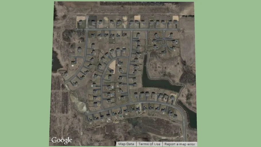 Subdivision Map | 3D Warehouse