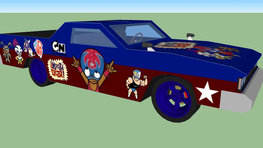 Cartoon Network ¡Mucha Lucha! Car | 3D Warehouse