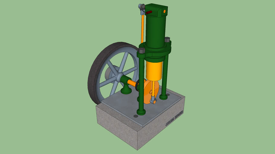 Working Steam Engine | 3D Warehouse