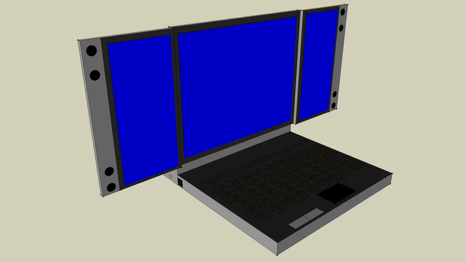 Laptop wings | 3D Warehouse