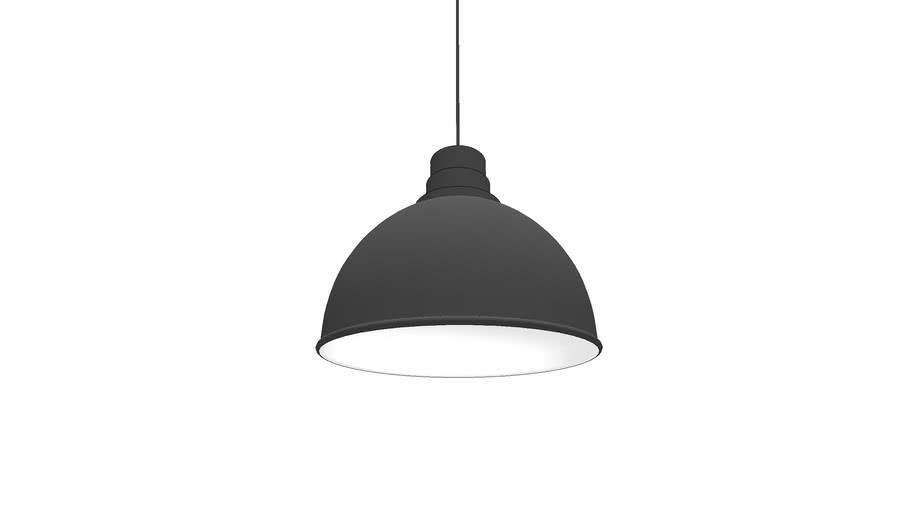Troy RLM Lighting Deep Reflector Outdoor Pendant | 3D Warehouse