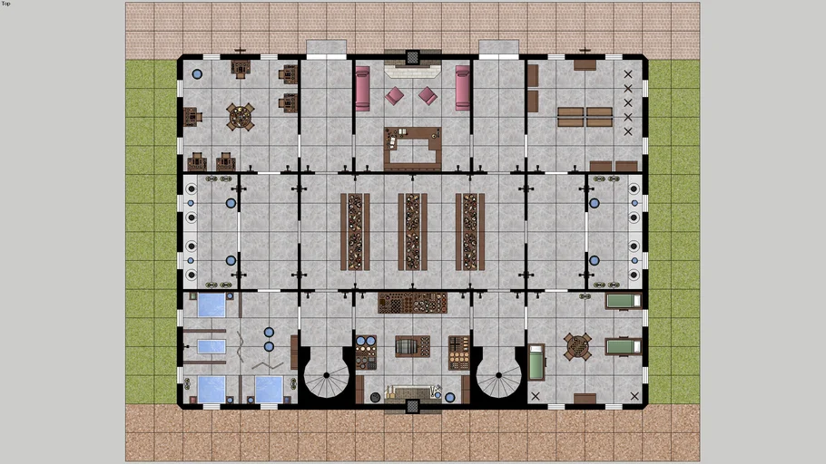 GENERICA Floorplans: Guild Hall | 3D Warehouse