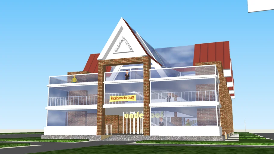 Shopping arcade | 3D Warehouse