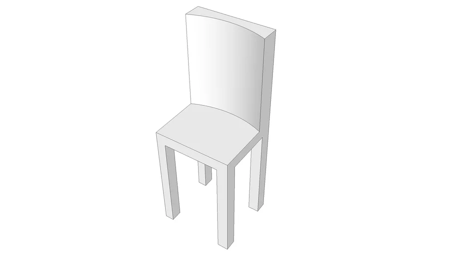 simple chair | 3D Warehouse