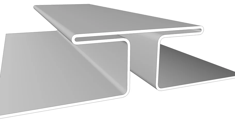 3D - 52507 3/4 in H-Bar | 3D Warehouse