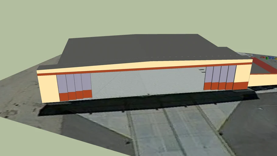 EdwardsAFB.Hangar.North.Fire.Station.skp (172 kb) | 3D Warehouse