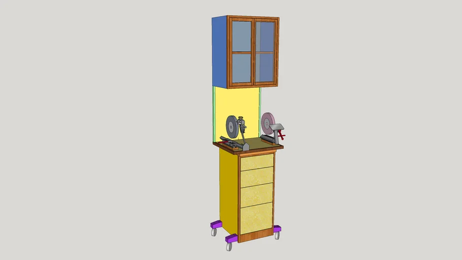 Grinder Cabinet | 3D Warehouse
