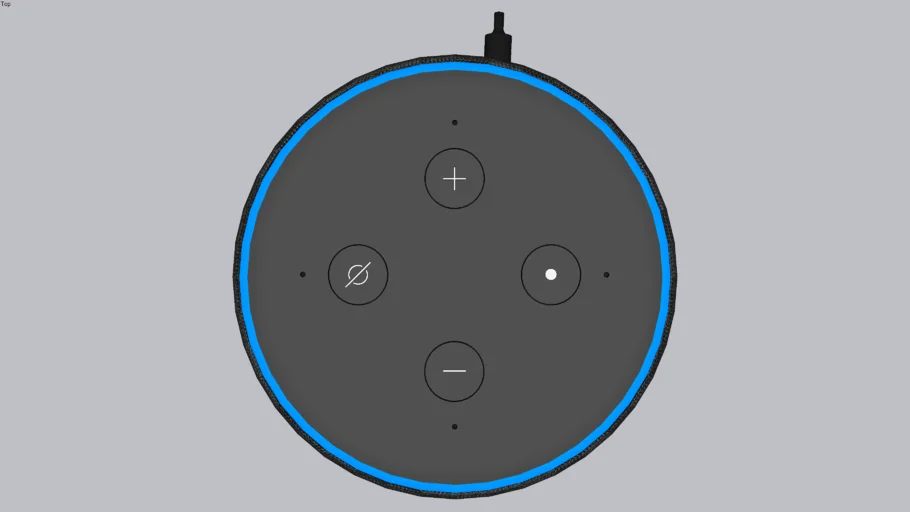 Echo Dot (3ª Geração) | 3D Warehouse