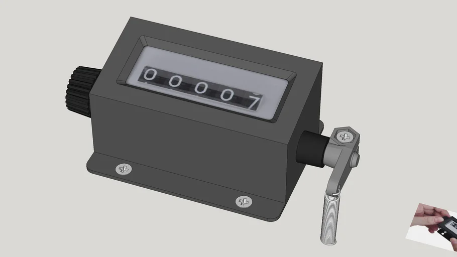 Tally Counter | 3D Warehouse