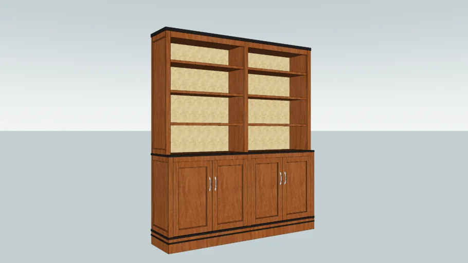 Built-in Bookcase | 3D Warehouse