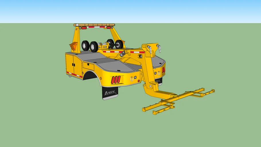 Tow Truck/ Wrecker Bed | 3D Warehouse