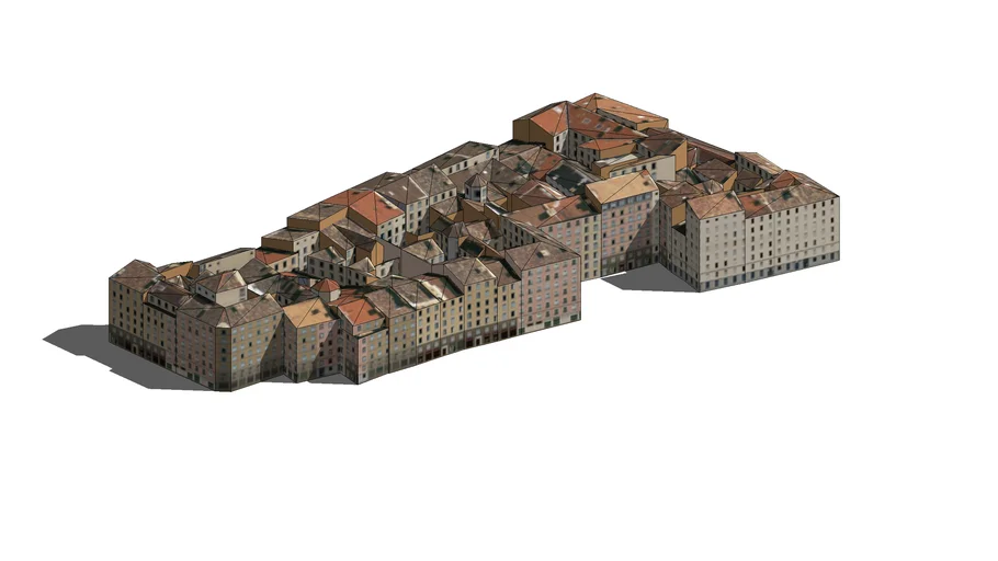 Vieux Lyon en 3D - Ilot 1 | 3D Warehouse