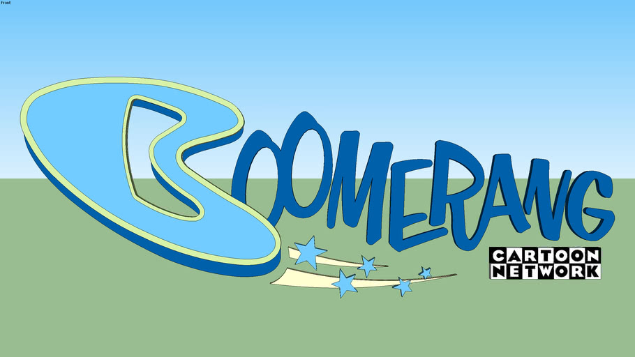 Boomerang old logo | 3D Warehouse