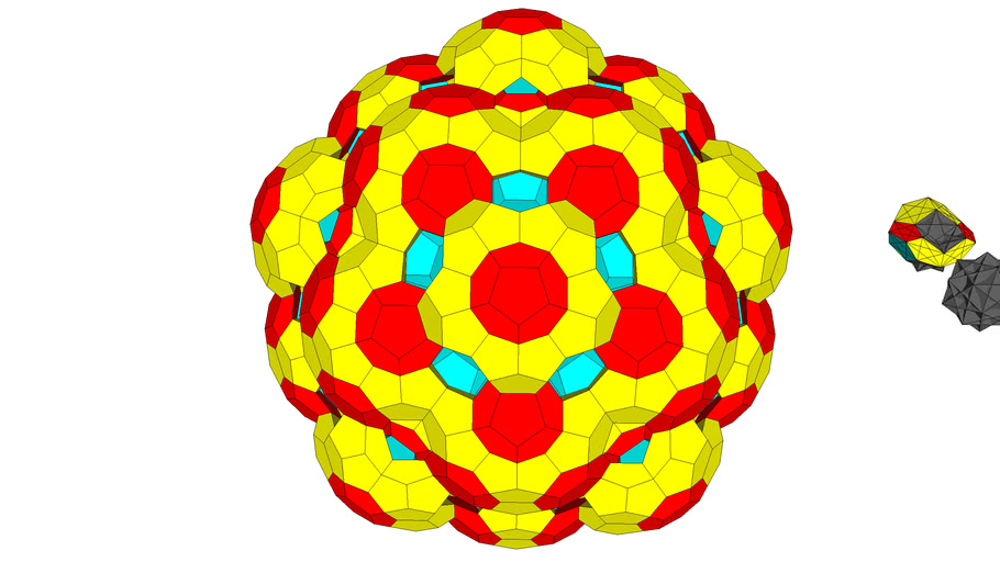 Hyper-dodecahedron construction | 3D Warehouse