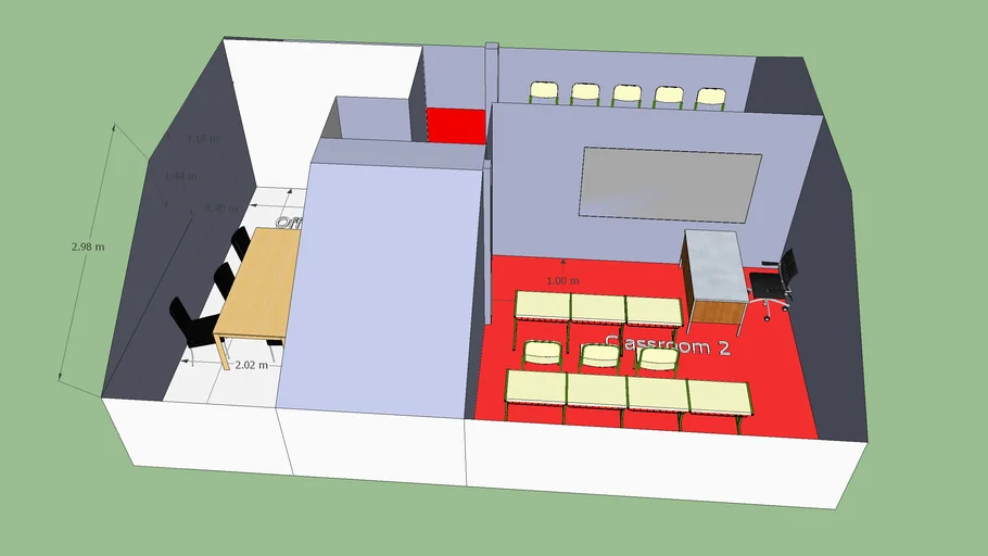 Nathan - GDQ HS 3rd Floor Design | 3D Warehouse