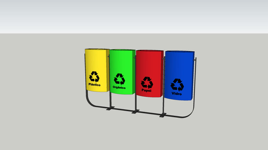 Basurero Ecológico | 3D Warehouse