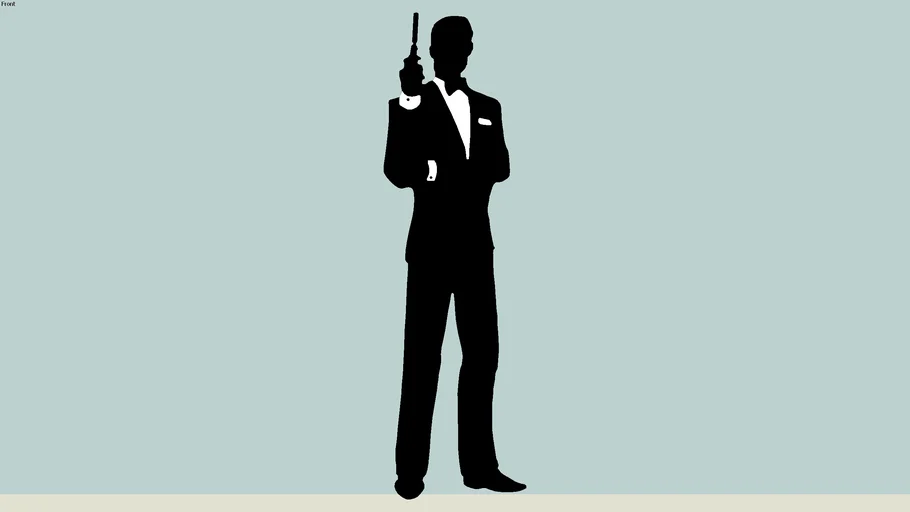 James Bond • 'Face me' Component | 3D Warehouse