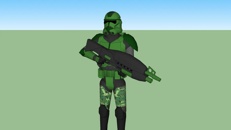 Commander Gree | 3D Warehouse