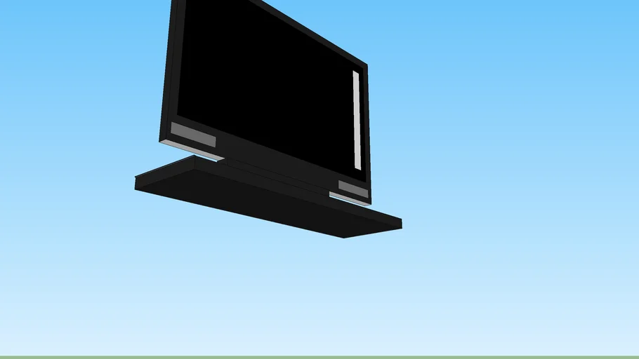 Flat Screen TV Made by : Joshua Bouffard | 3D Warehouse