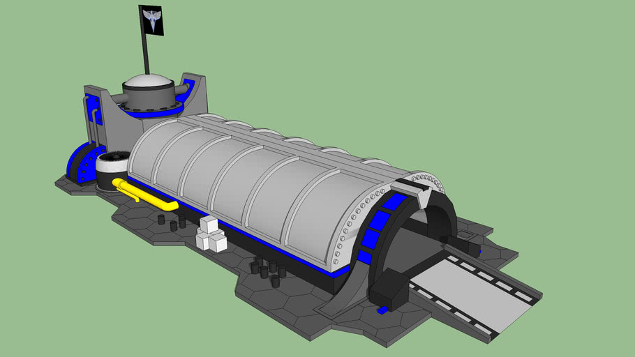 Red Alert 2 Allied War Factory | 3D Warehouse