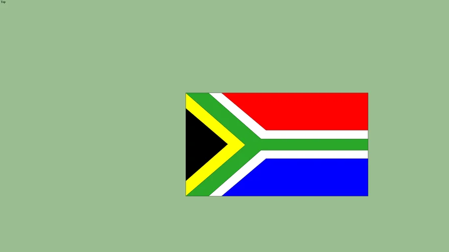 South African Flag | 3D Warehouse