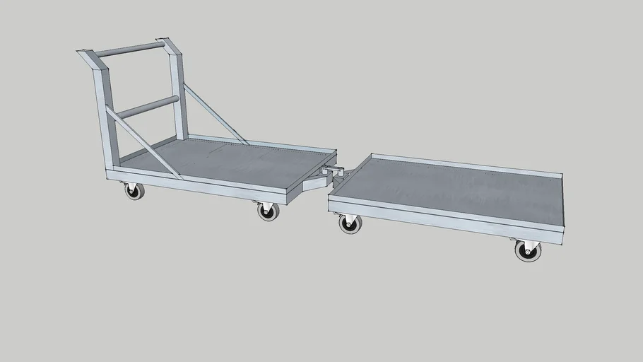 Carro con ruedas | 3D Warehouse