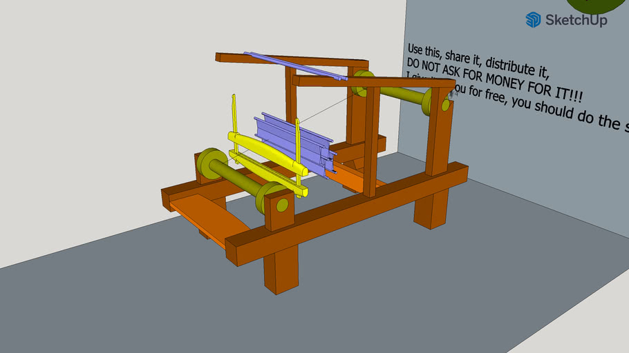 Russian Barn Loom | 3D Warehouse