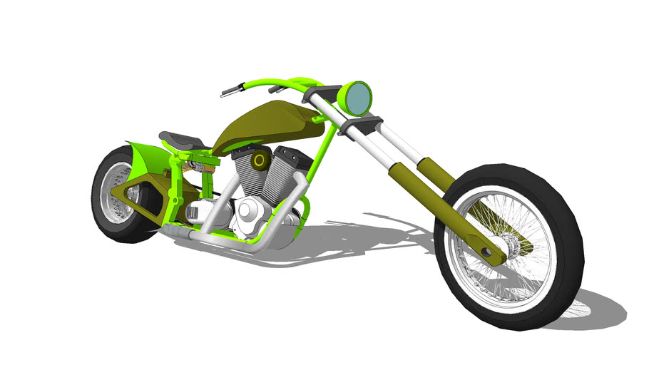 Customed bike. | 3D Warehouse