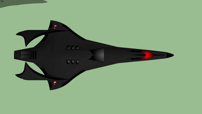 Ui-4054 AURORA (Ace Combat 3) prototype | 3D Warehouse