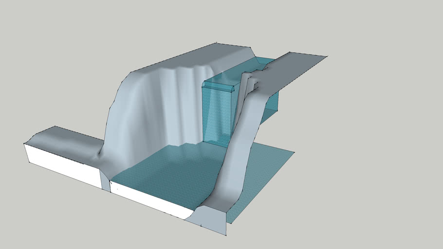 Waterfall | 3D Warehouse