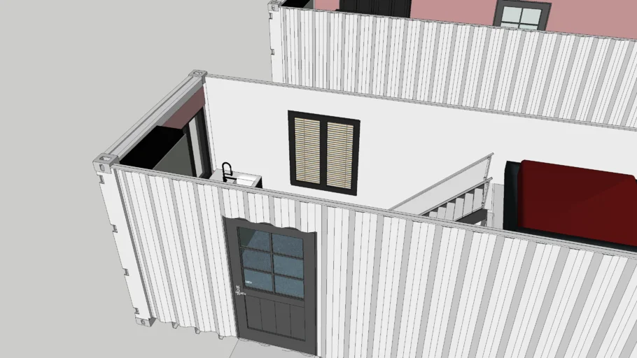 Shipping Container Home | 3D Warehouse
