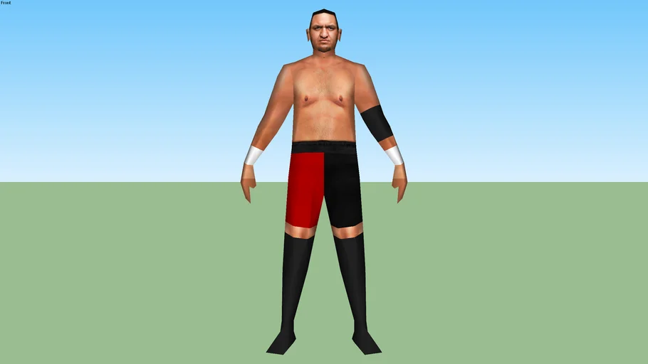 Samoa Joe(Nuufolau Seanoa) | 3D Warehouse