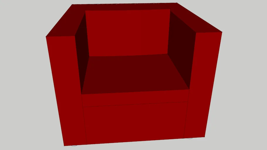 Comfy chair | 3D Warehouse