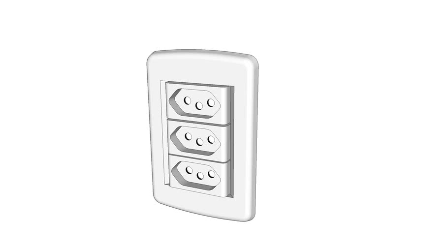 Triple Socket | 3D Warehouse