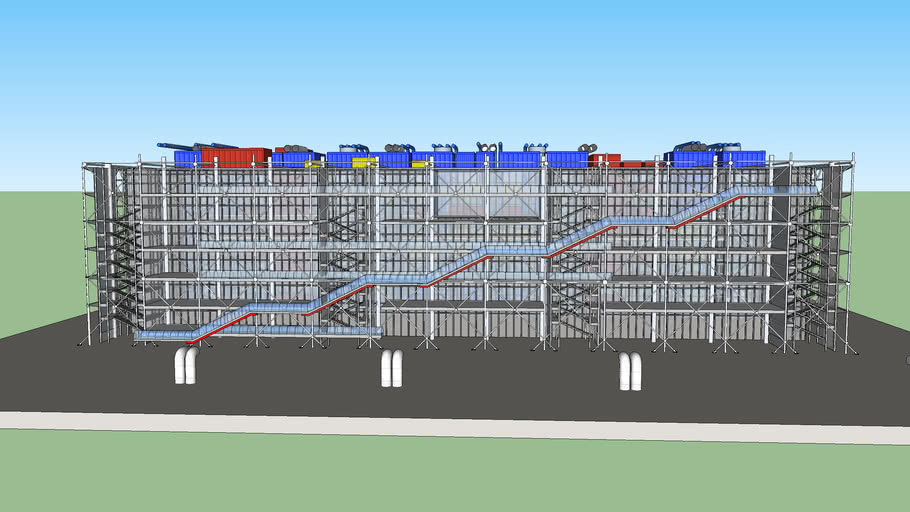 Centre Pompidou | 3D Warehouse