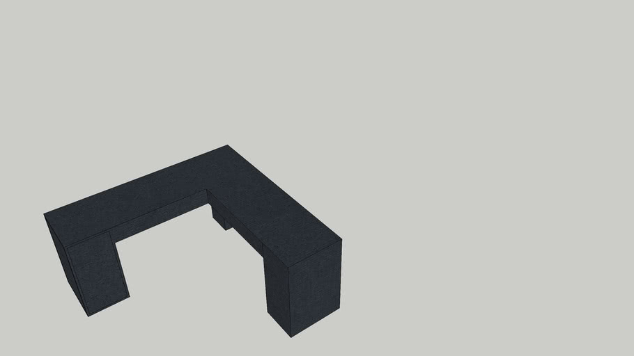 L table | 3D Warehouse