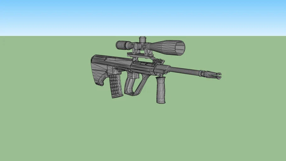 AUG A2 Assault Rifle | 3D Warehouse
