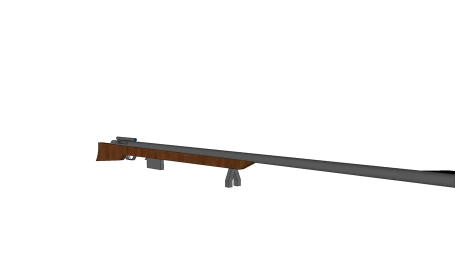 .50 Caliber Rifle | 3D Warehouse