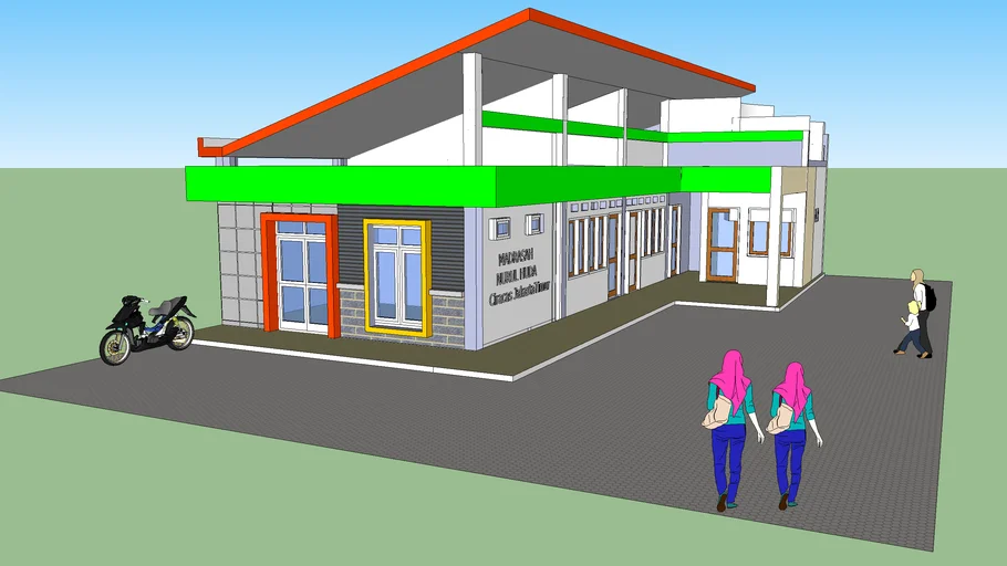 madrasah nurl huda | 3D Warehouse