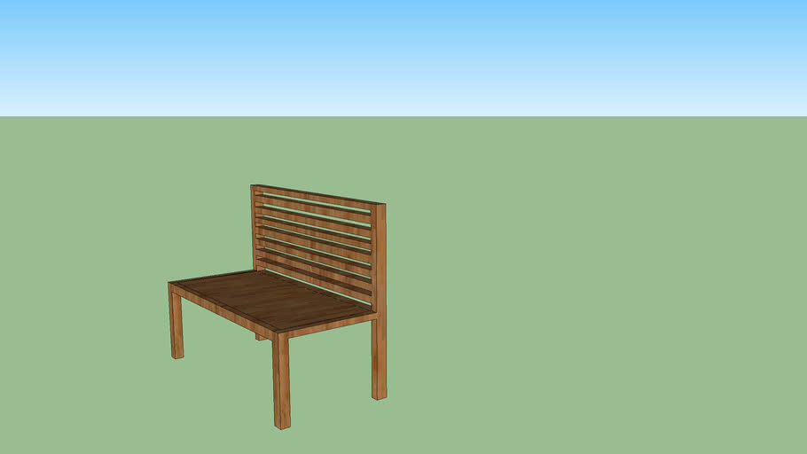 Bench | 3D Warehouse