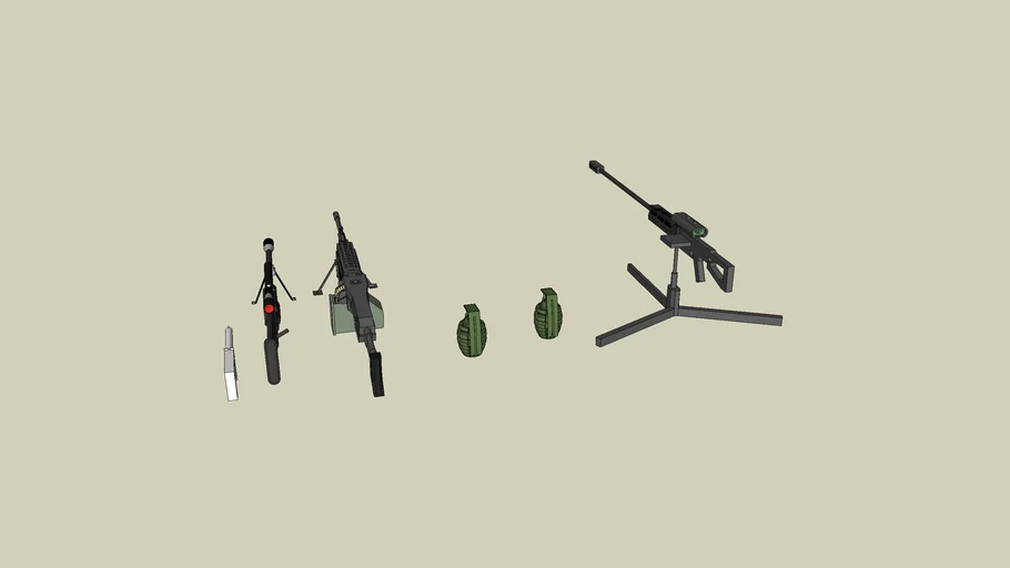 weapons array | 3D Warehouse