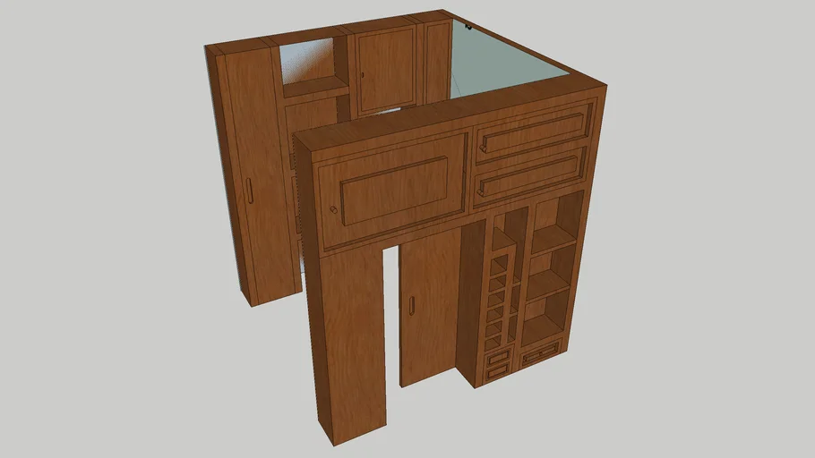 Dressing Unit | 3D Warehouse