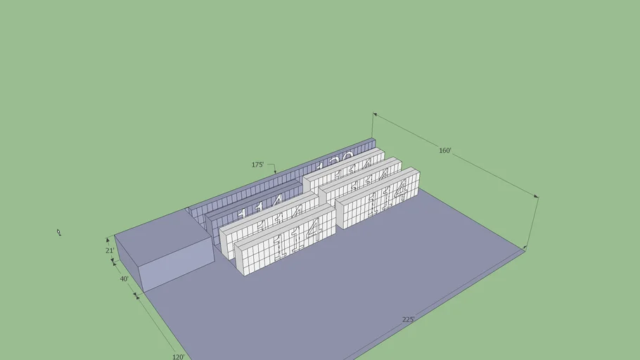 Warehouse Plan 1 | 3D Warehouse