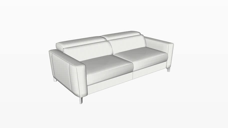Natuzzi Volo Sofa 2821 446 | 3D Warehouse