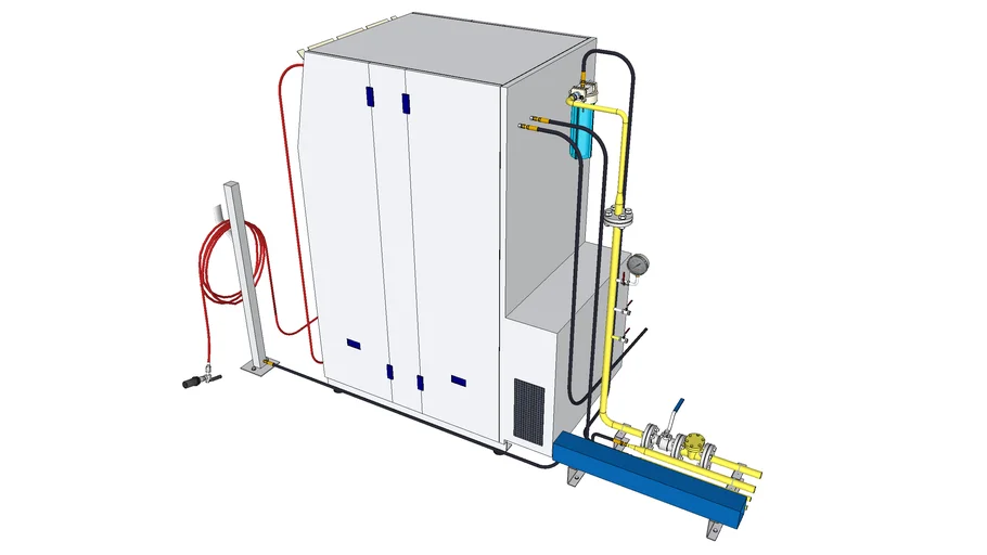 CNG/CBG Compressor | 3D Warehouse