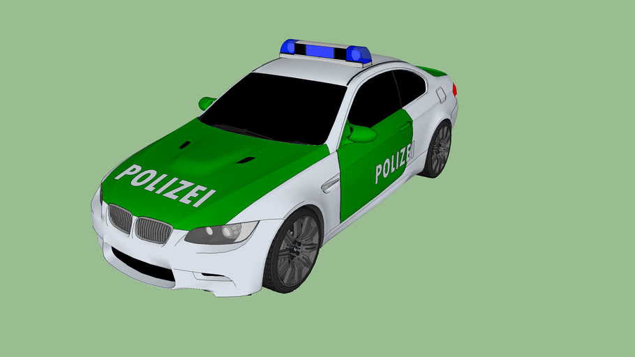 Bmw M3 polizei | 3D Warehouse