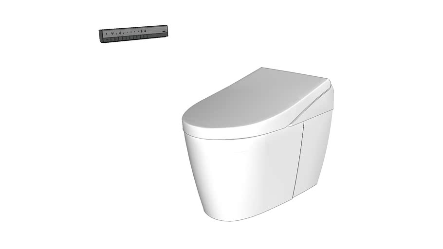 toto_neorest_ah_with_remote.skp 2019 | 3D Warehouse